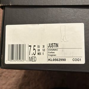 Kenneth Cole New York | Shoes | Kenneth Cole Ny Justin Block Heel Tall ...
